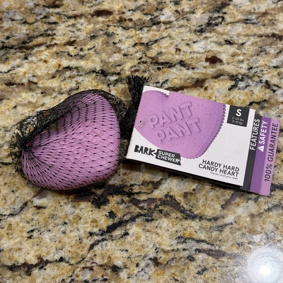 Bark | Dog | Bark Box Hardy Hard Candy Heart Super Chewer Dog Toy Nylon ...